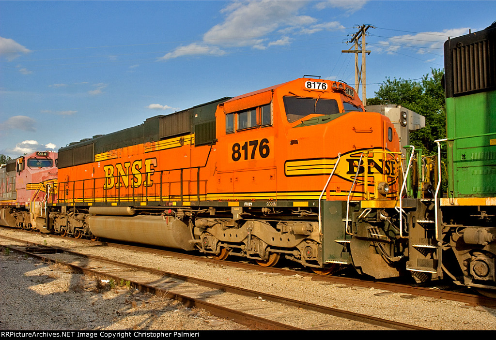 BNSF 8176 In Storage